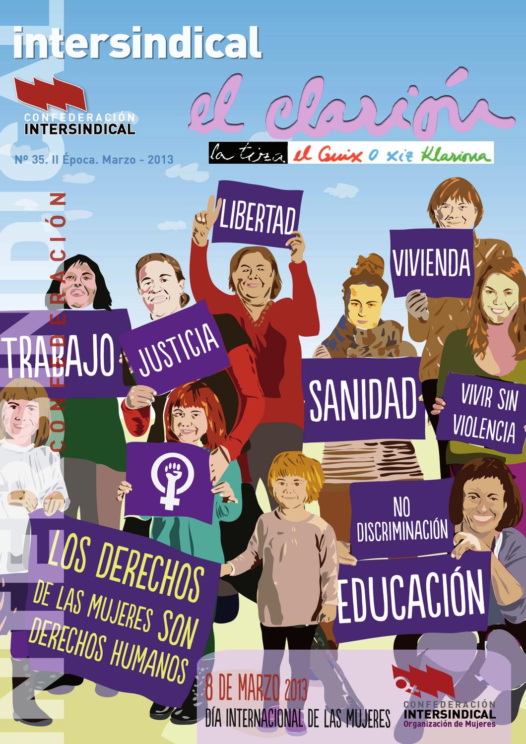Revista El Clarión nº 35 - 8 marzo 2013 by Confederación Intersindical ...