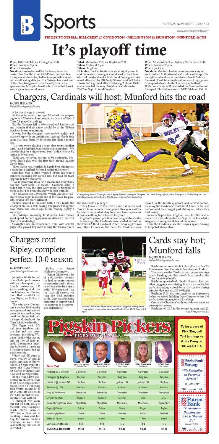 Sports Coverage Entry 2012 by The Leader - Issuu