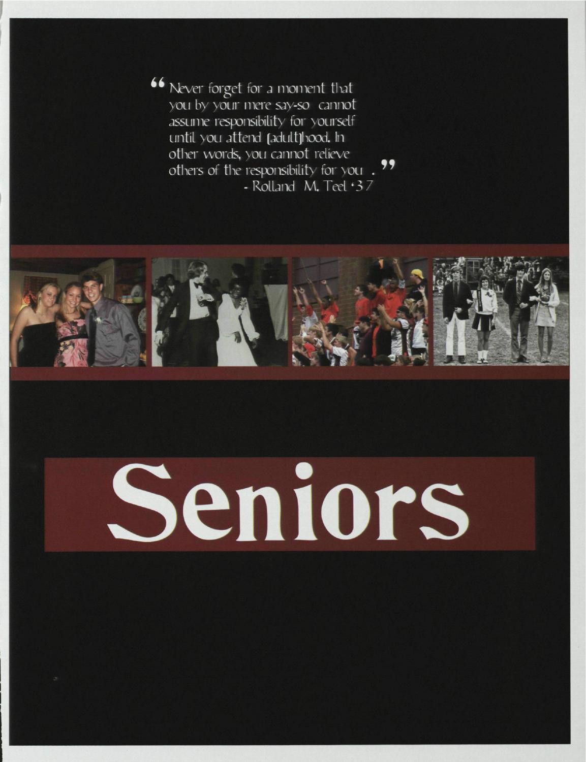 Yearbook - 2004 Part 2 by Severn School - Issuu