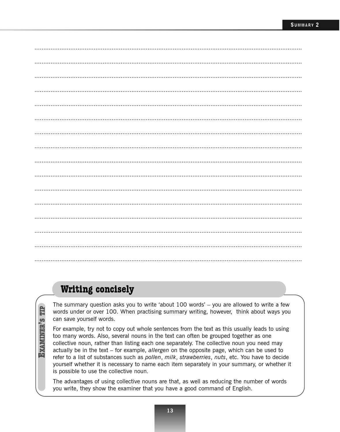 Summary and Note-Taking with Key (revised edition) by Cambridge ...