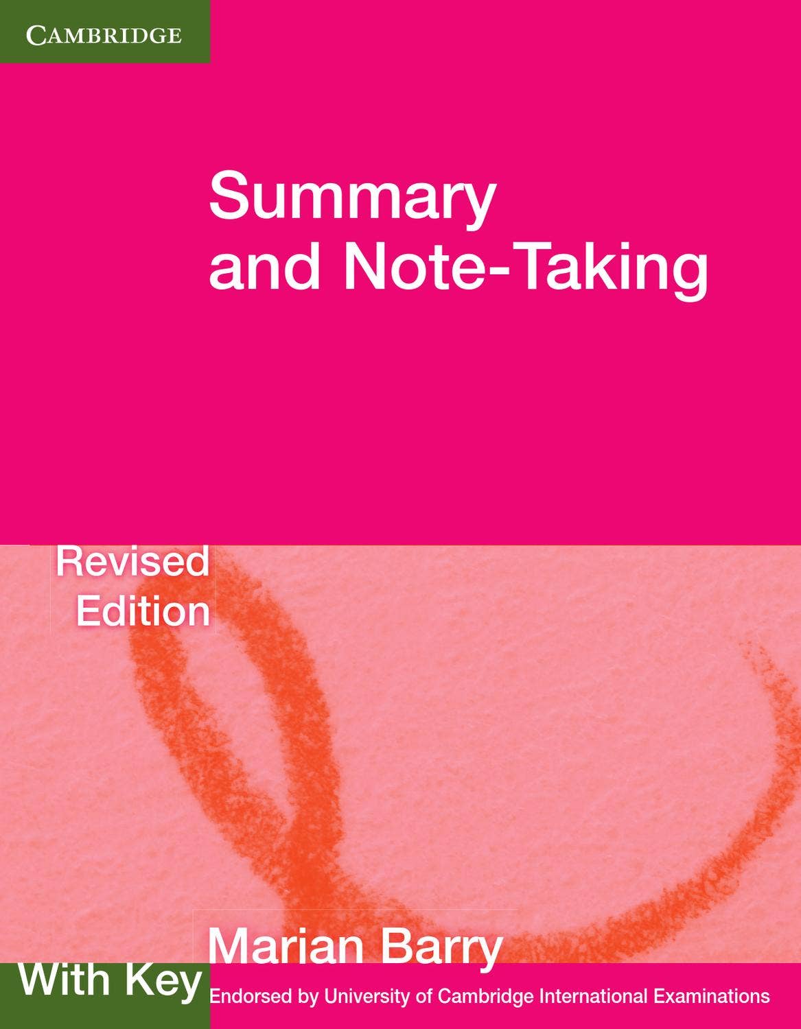 Summary and Note-Taking with Key (revised edition) by Cambridge ...