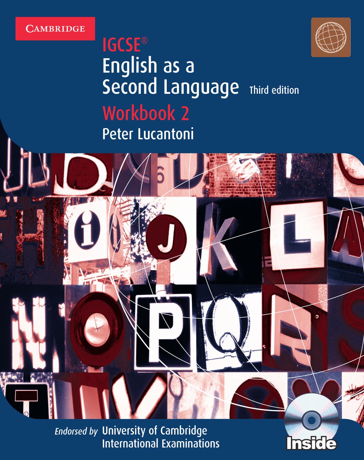Cambridge IGCSE English As A Second Language Workbook 2 With CD third 