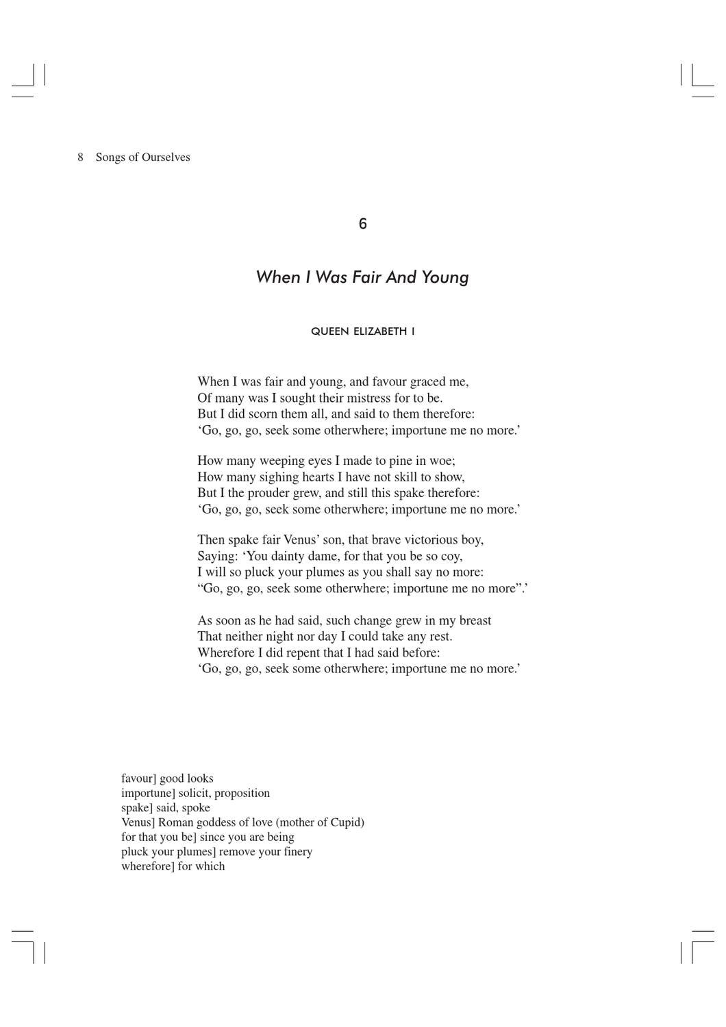 Songs of Ourselves by Cambridge University Press Education - Issuu