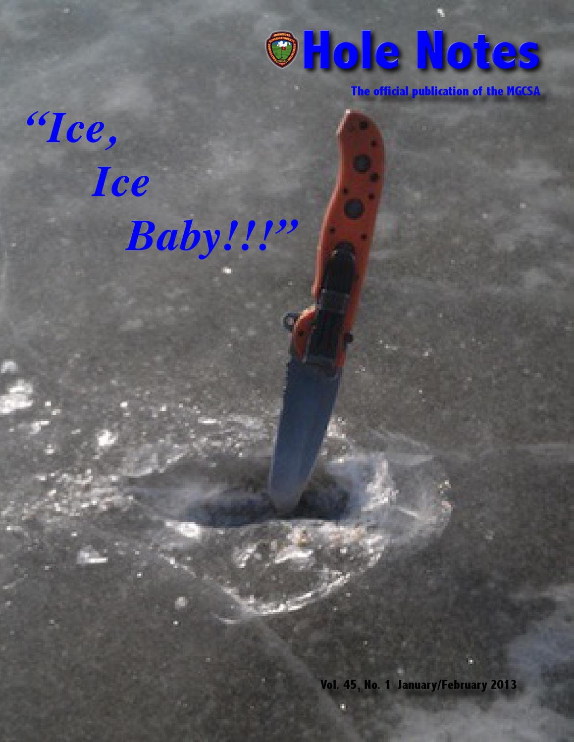 Hole Notes Magazine Jan/Feb Issue by Minnesota Golf Course ...