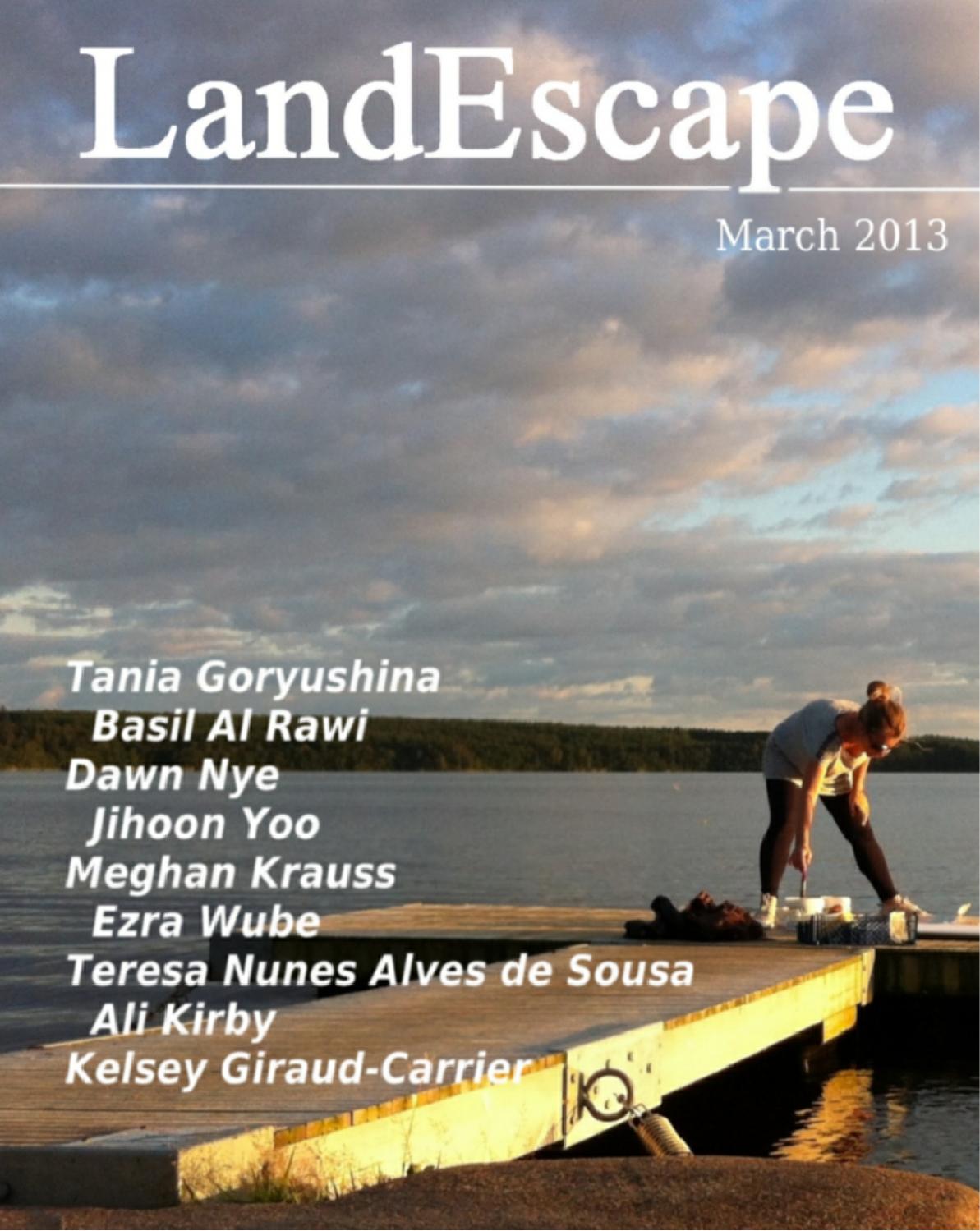 LandEscape Art Review - March 2013 by LandEscape Art Review - Issuu