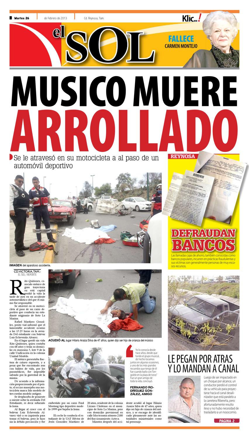 El Sol de Reynosa by La Prensa de Reynosa - Issuu