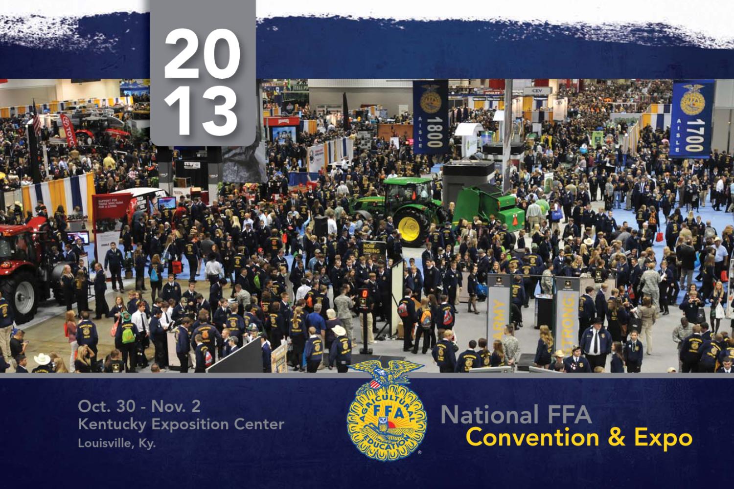 National FFA Convention and Expo by Jennifer Bradley - Issuu