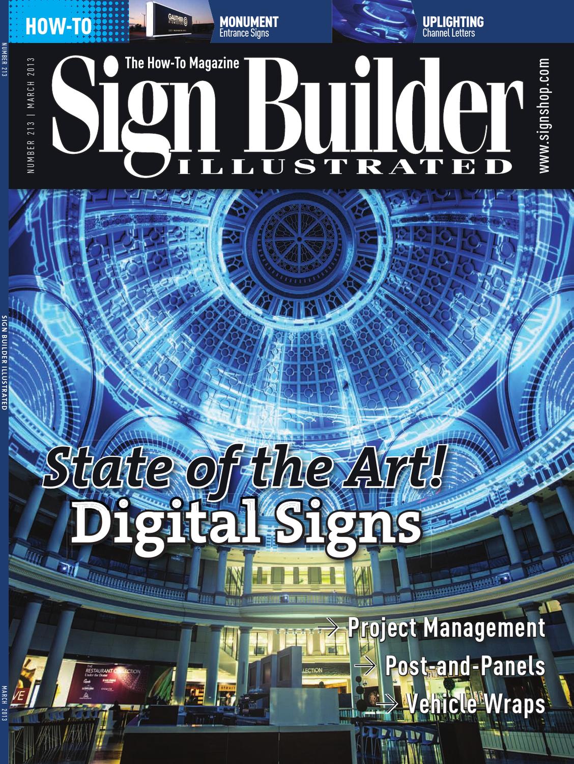 Sign Builder Illustrated March 2013 by Sign Builder Illustrated - Issuu