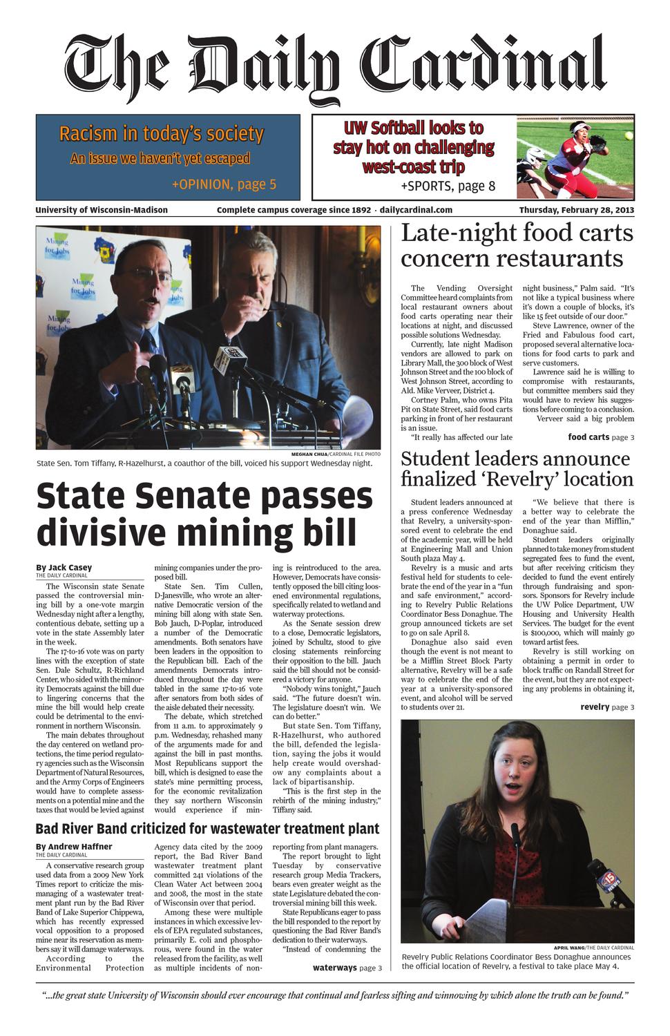 The Daily Cardinal by The Daily Cardinal - Issuu