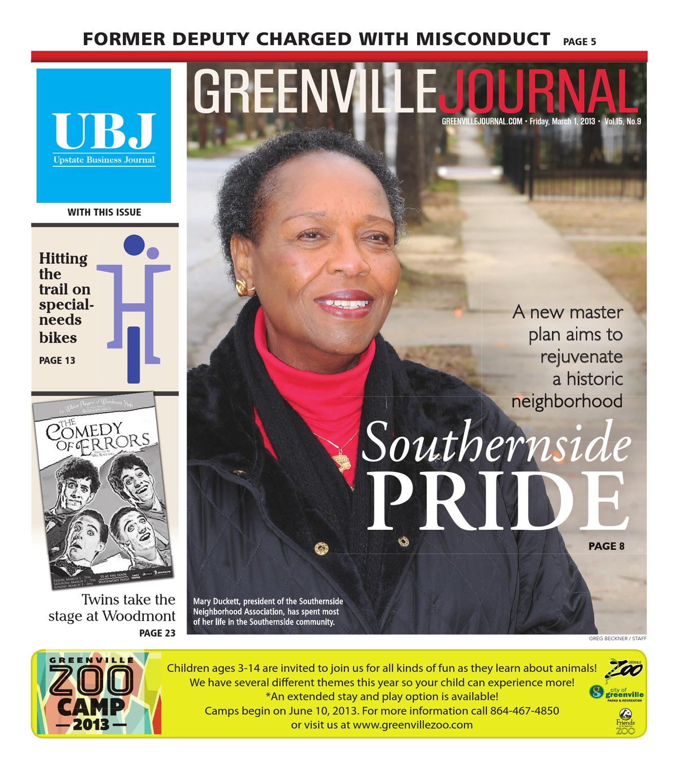 Mar. 1, 2013 Greenville Journal by Community Journals - Issuu