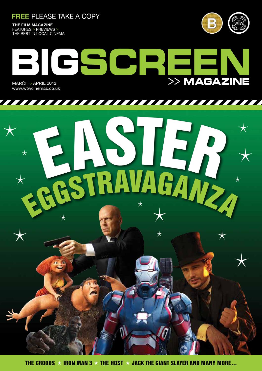 Big Screen Magazine March/April 2013 by ONSCREEN Magazine - Issuu