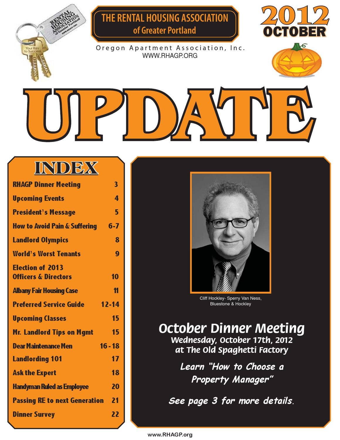 October 2012 RHA Newsletter by Cari Pierce - Issuu