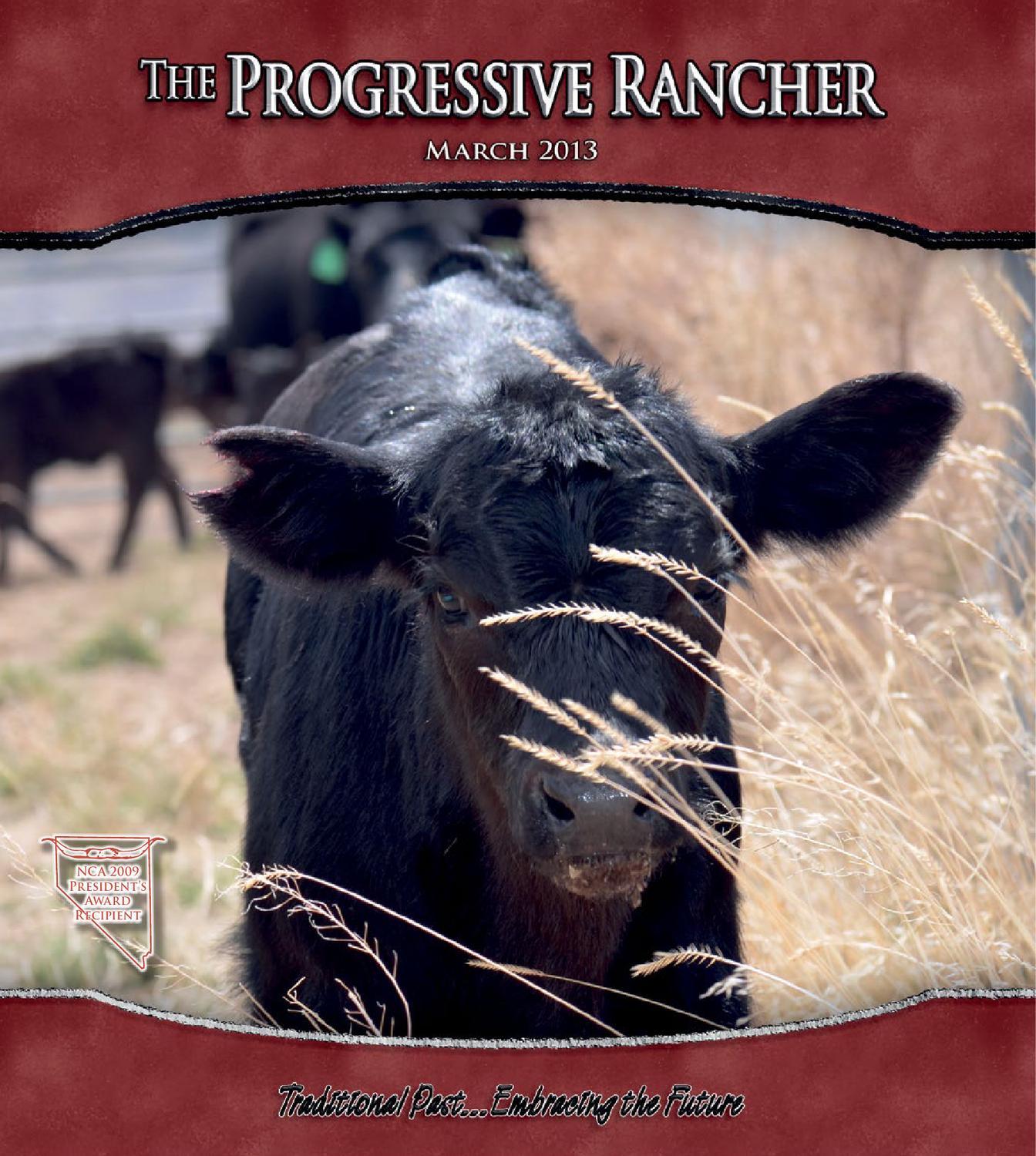 March 2013 Progressive Rancher by The Progressive Rancher - Issuu