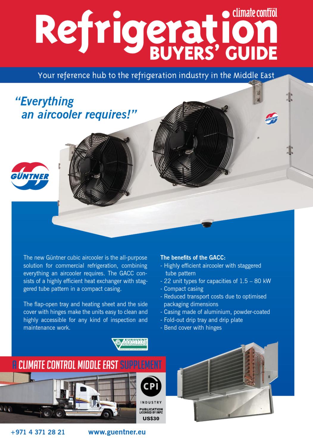 Refrigeration Buyer's Guide 2013 by CPI Industry - Issuu