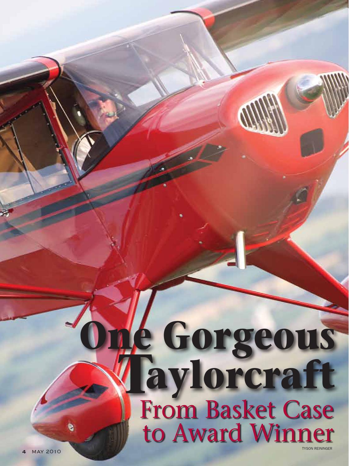 2010-Vol.-38-No.-05-One-Gorgeous-Taylorcraft by EAA Vintage Aircraft ...