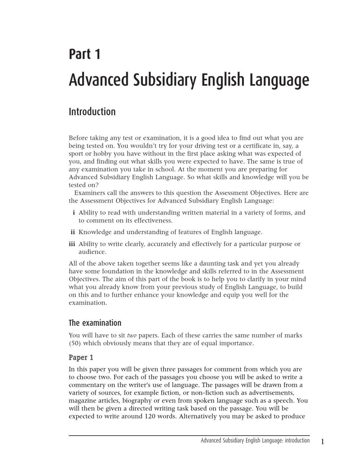 Cambridge International AS Level English Language and Literature by ...