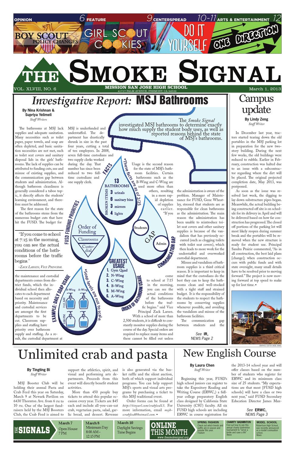 Vol. XLVIII, No. 6 by The Smoke Signal - Issuu