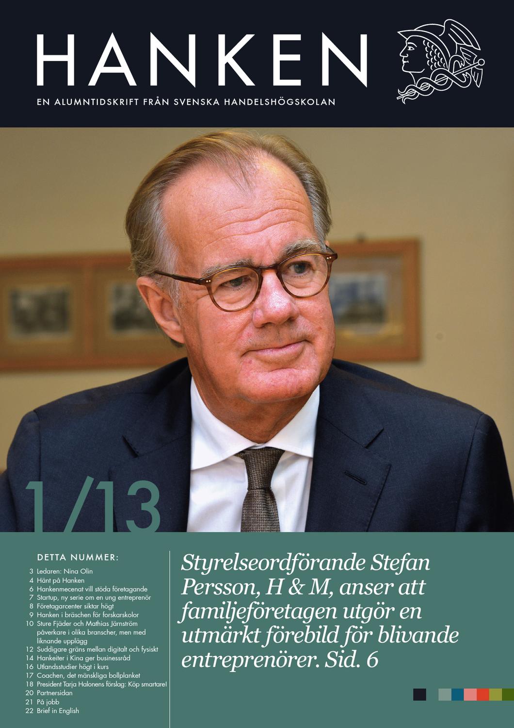 Hanken #1/2013 by Hanken School of Economics - Issuu