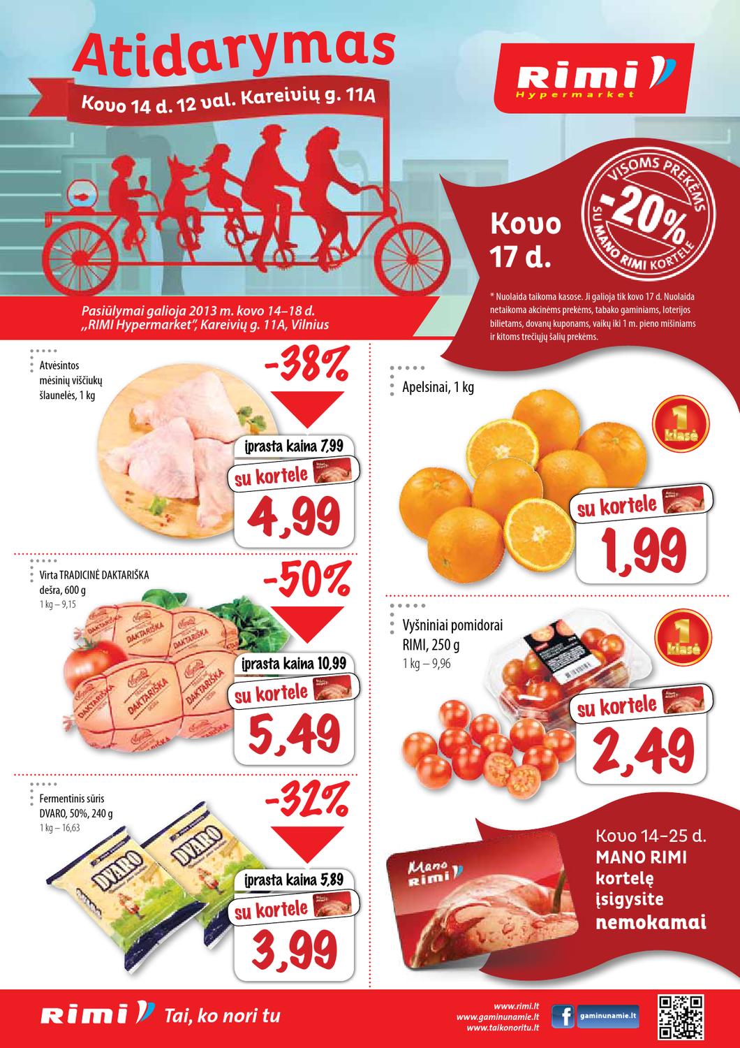 Rimi leidinys KAREIVIIU g. atidarymas by Rimi - Issuu