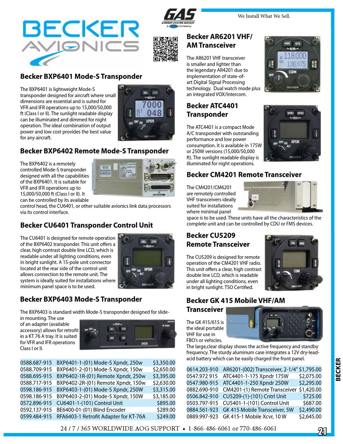 Gardner Aviation Product Support Catalog by m t - Issuu