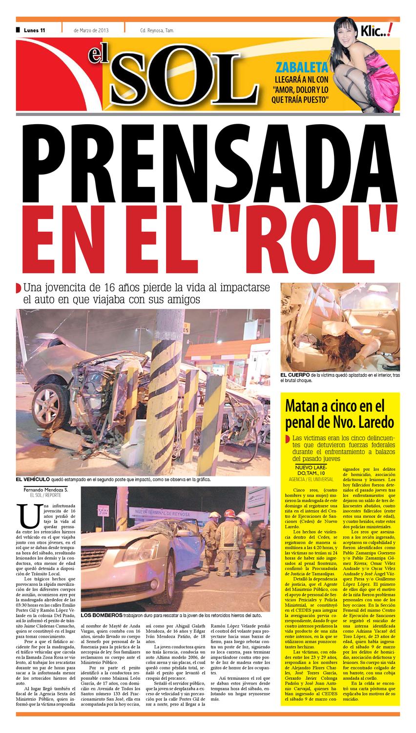 El Sol de Reynosa by La Prensa de Reynosa - Issuu