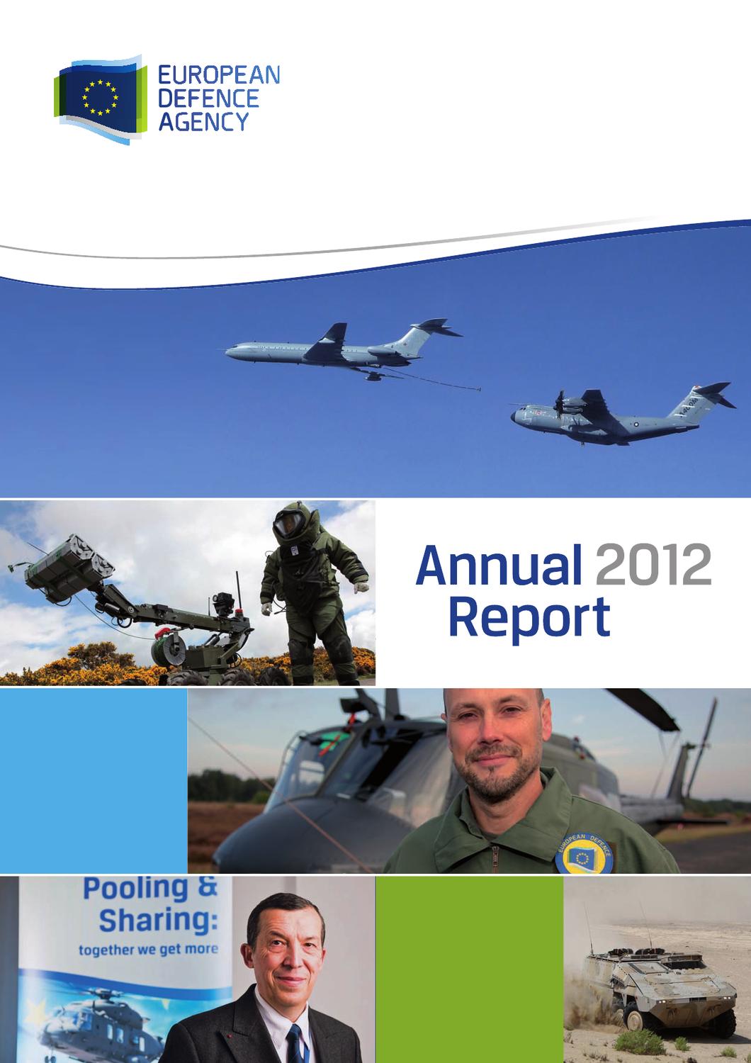EDA Annual Report 2012 by European Defence Agency - Issuu