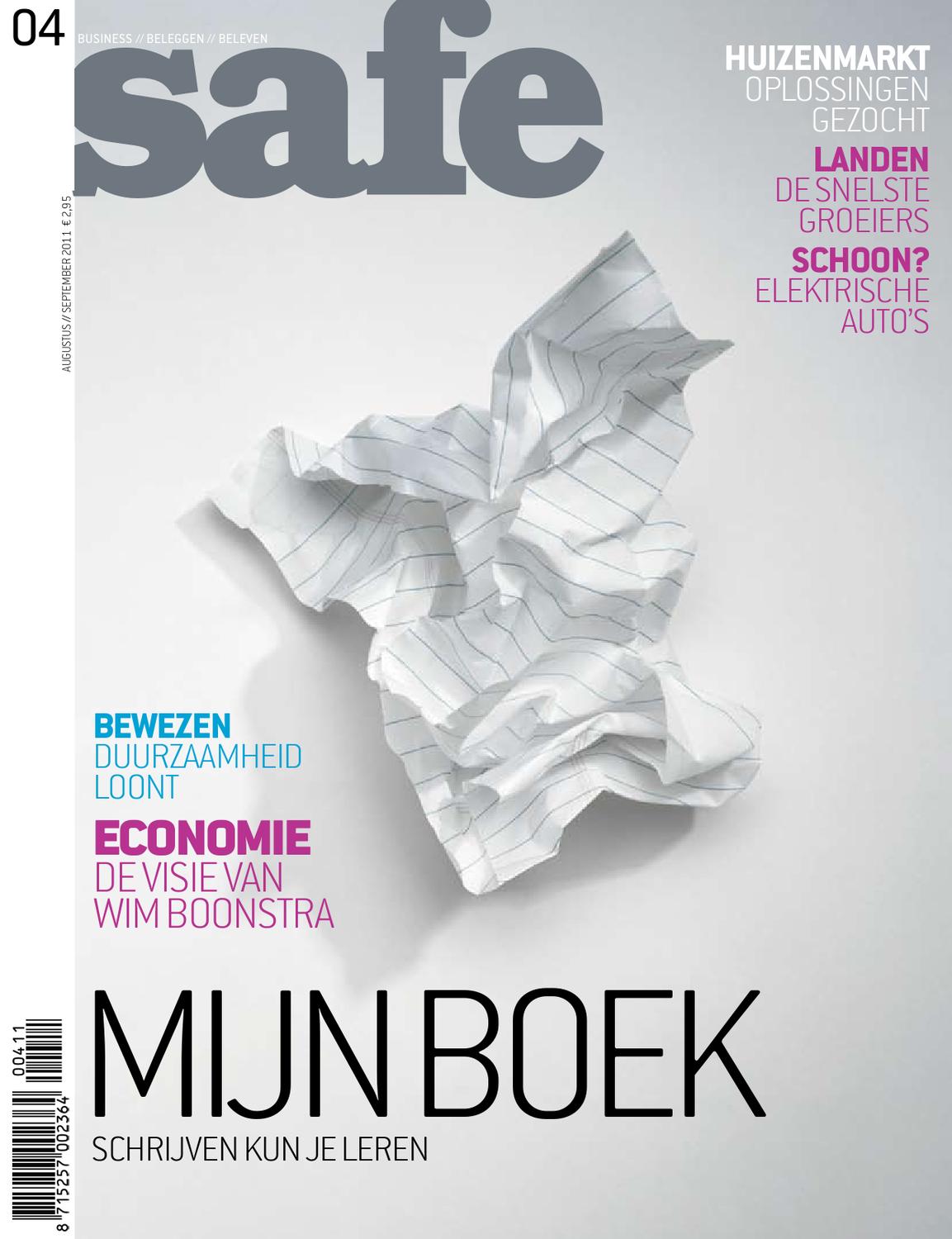 Safe Magazine nr. 4 2011 by Robeco - Issuu