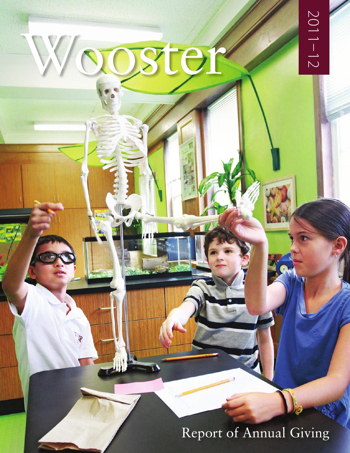 Wooster Report of Annual Giving by Wooster School - Issuu
