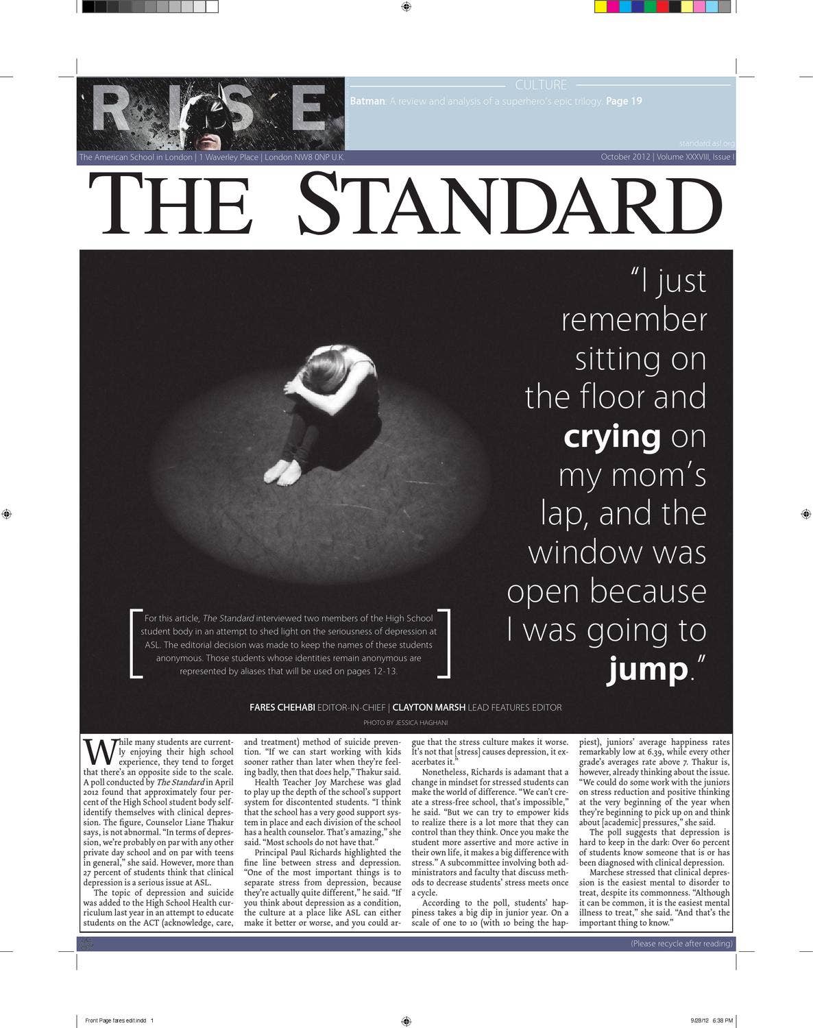the Standard issue 1 12-13 by The Standard - Issuu