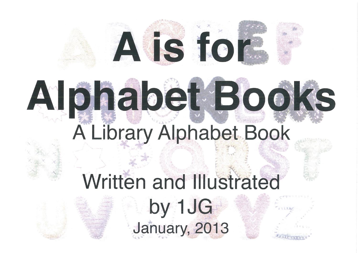 A is for Alphabet Books by BIS Dragon - Issuu