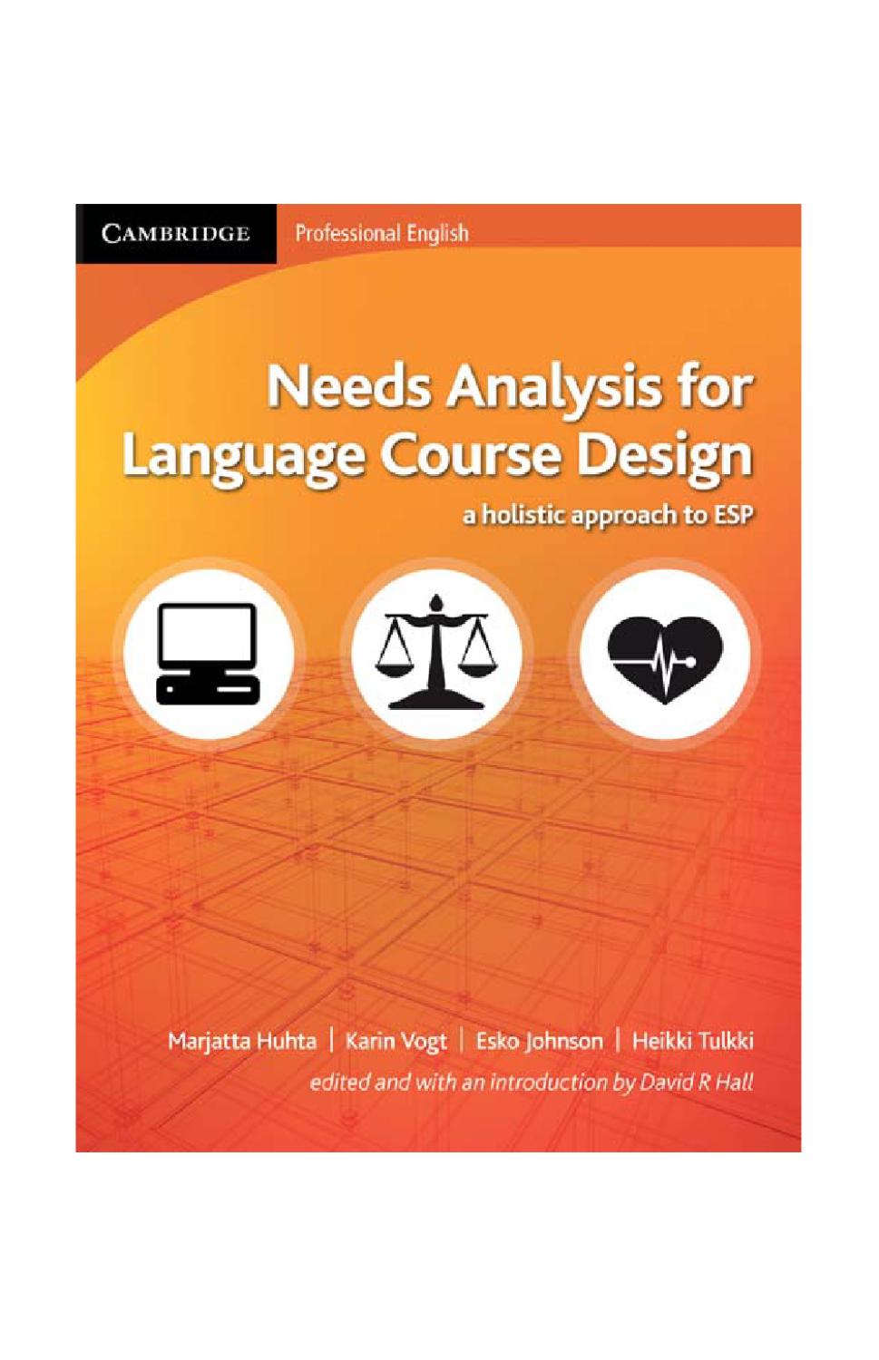 Needs Analysis for Language Course Design by Cambridge English - Issuu