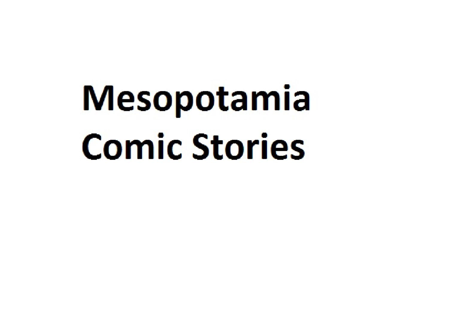 Mesopotamia Comic Stories by Colegio Maya - Issuu