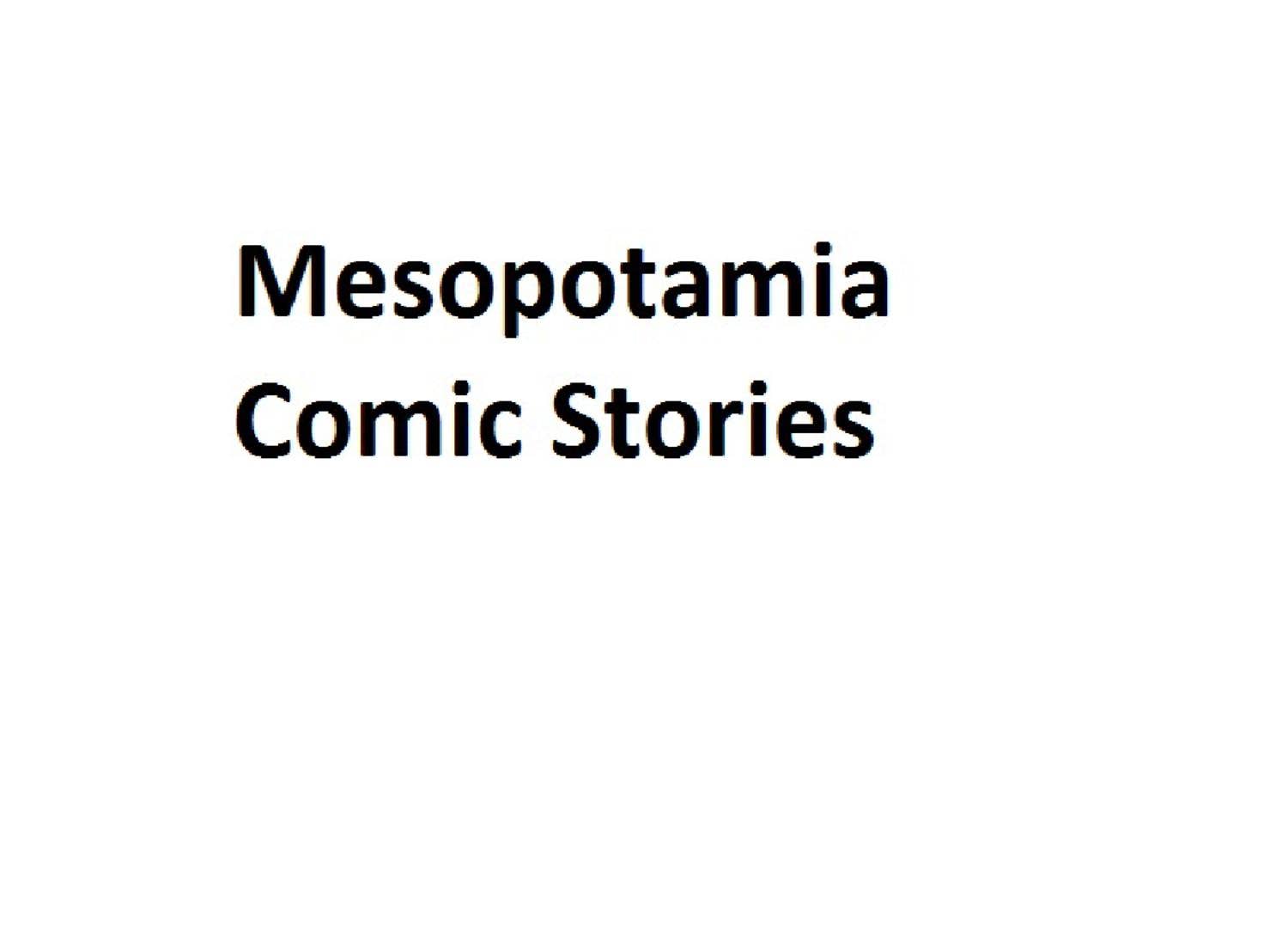 Mesopotamia Comic Stories by Colegio Maya - Issuu