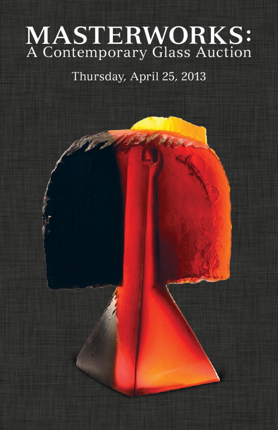 11th Habatat Galleries Masterworks Contemporary Glass Auction by ...