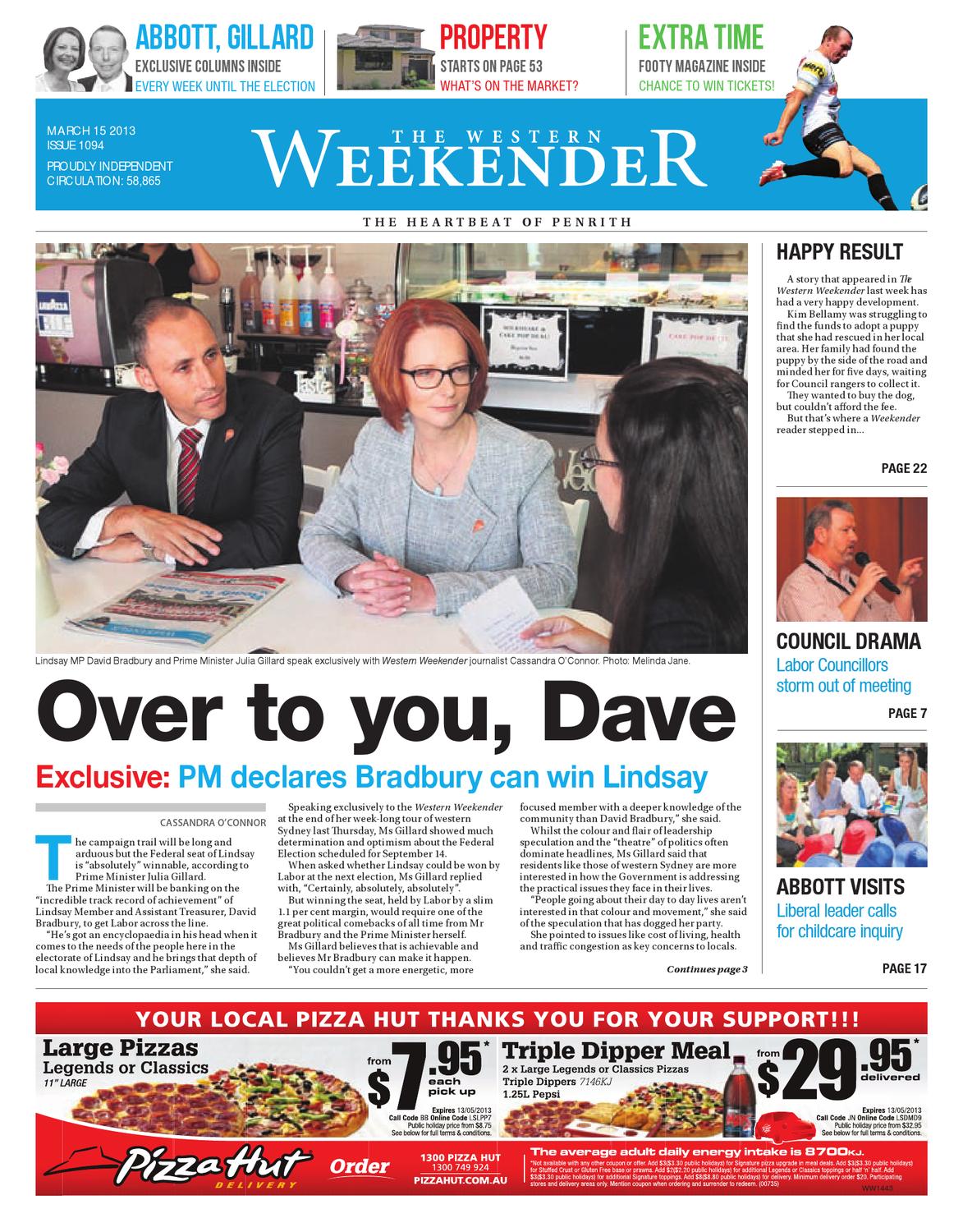 Weekender March 15 by Western Sydney Publishing Group - Issuu