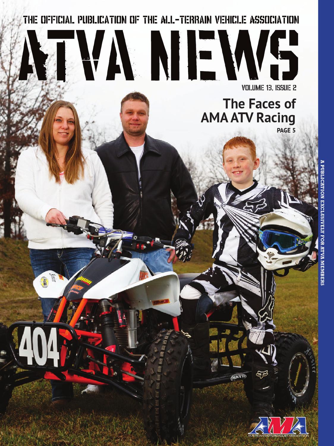 ATVA News March/April 2013 by American Motorcyclist Association - Issuu