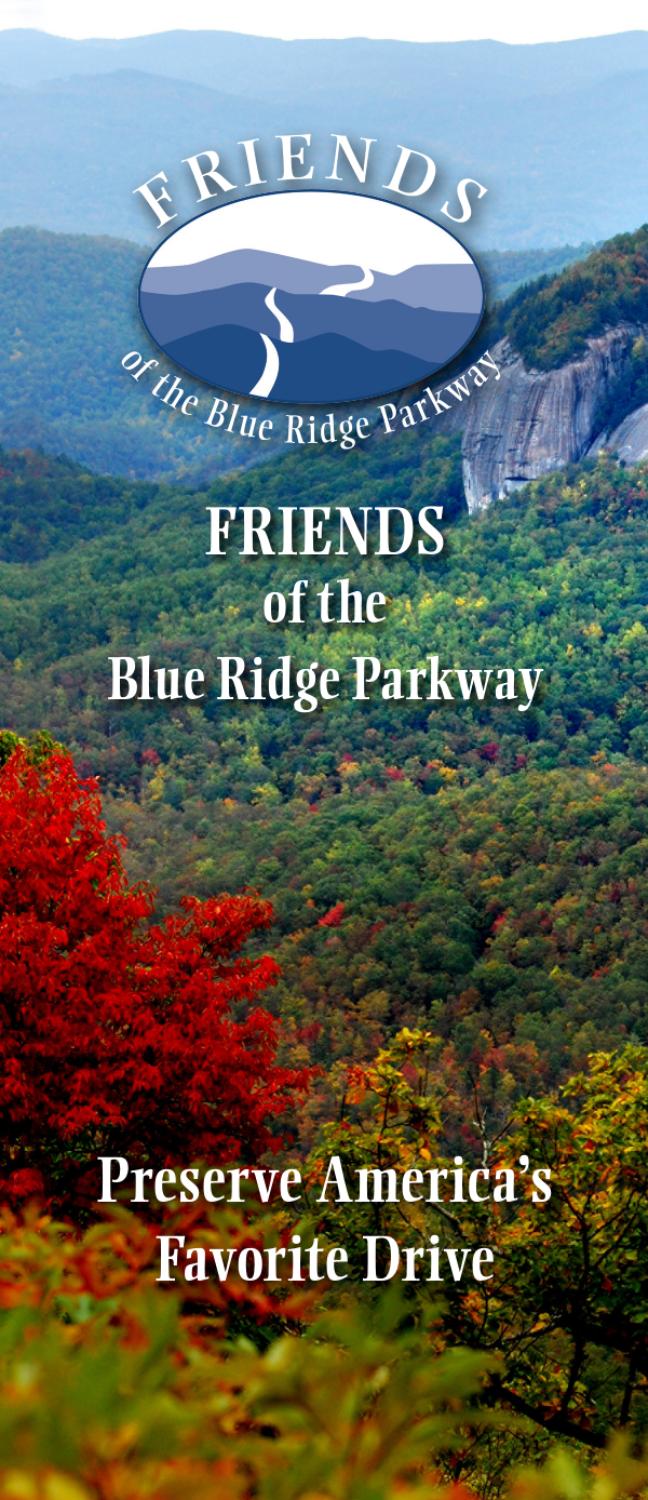 Friends of the Blue Ridge Parkway Brochure by Darlington-Smith Graphics ...