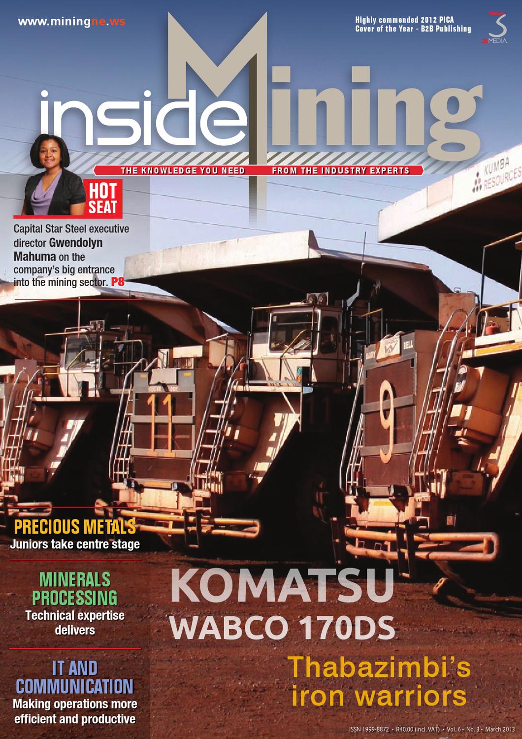 Inside Mining March 2013 by 3S Media - Issuu