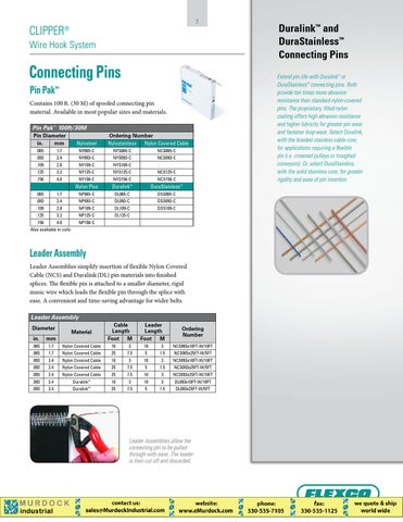 Flexco Clipper Wire Hook Catalog for Conveyor Belt Lace Lacing by ...