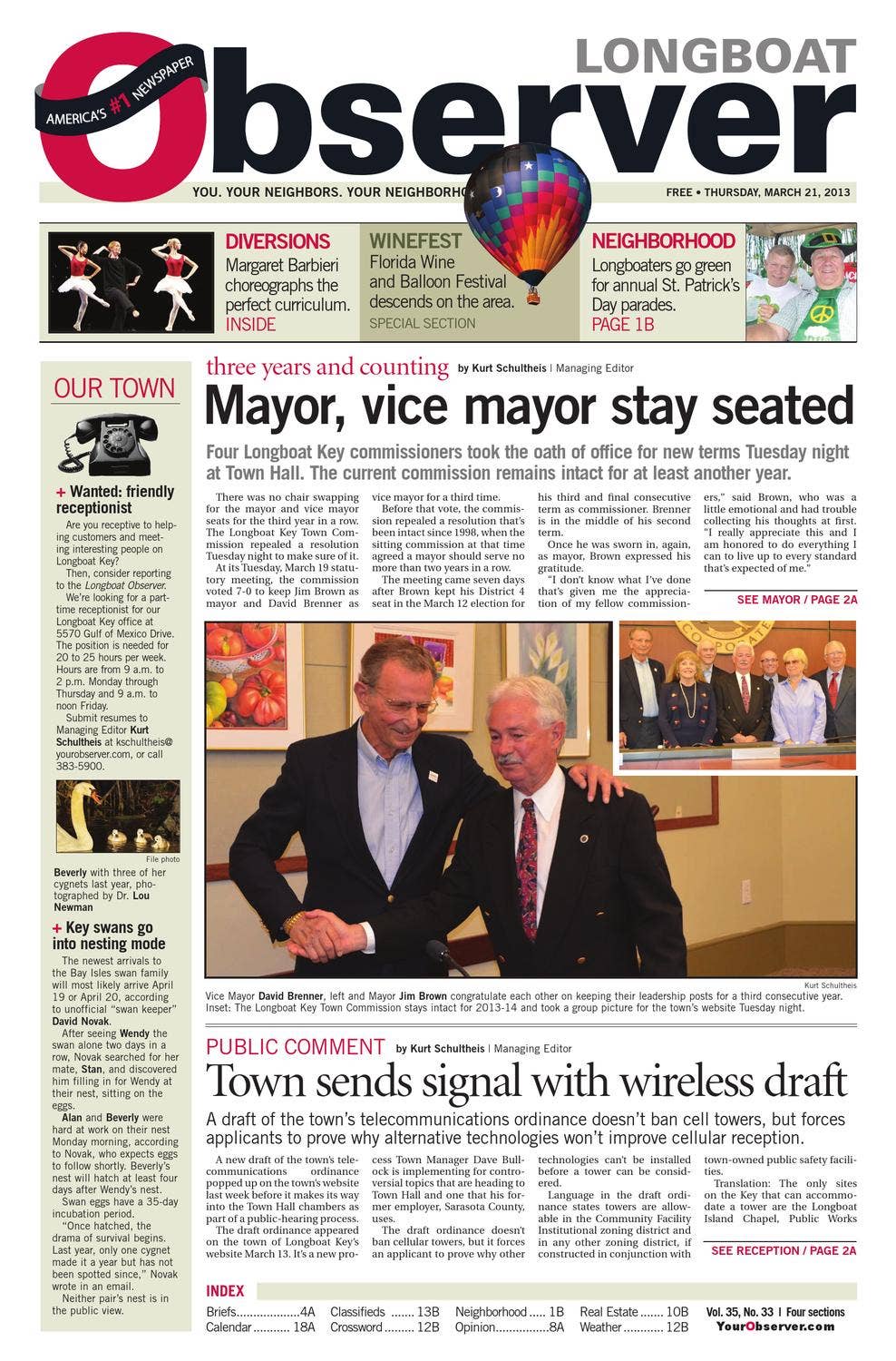 Longboat Observer 03.21.13 by The Observer Group Inc. - Issuu