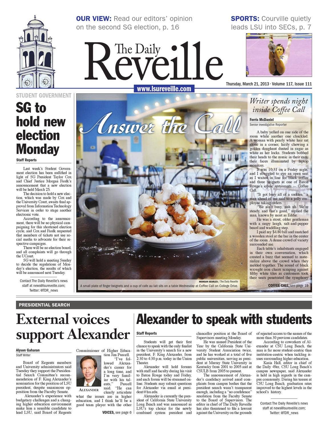 The Daily Reveille - March 21, 2013 by Reveille - Issuu