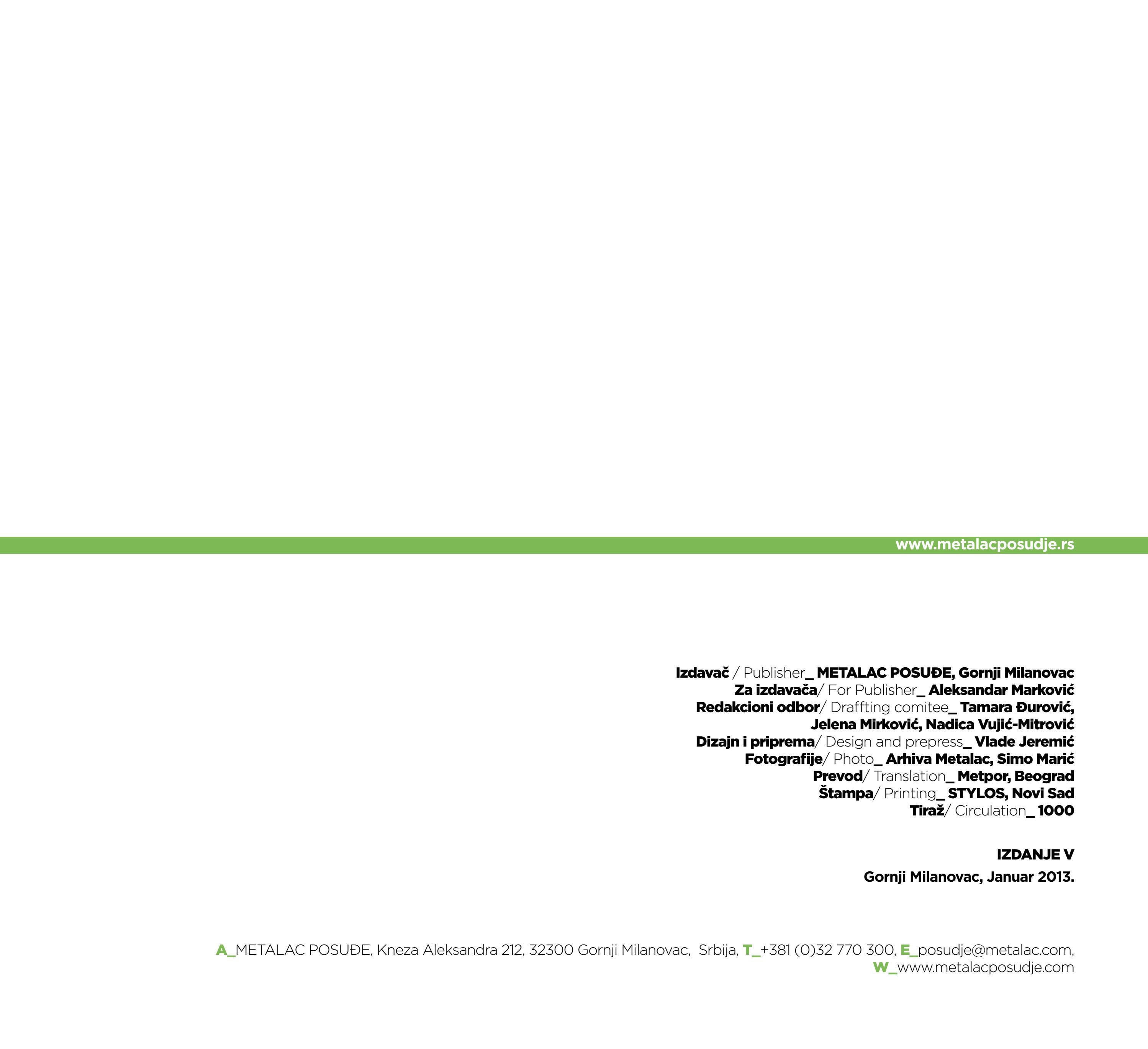 Katalog Metalac Posudje by Metalac Digital - Issuu