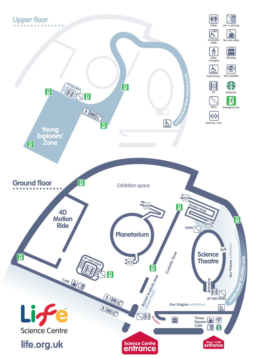 Life Science Centre Map by Centre for Life - Issuu