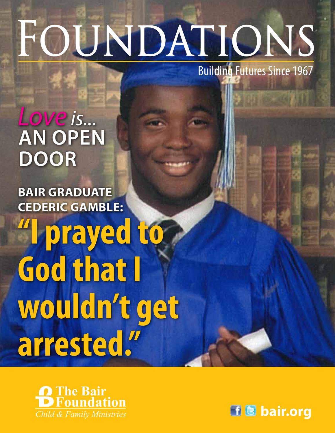 The Bair Foundation Special Edition Newsletter - Graduates and ...