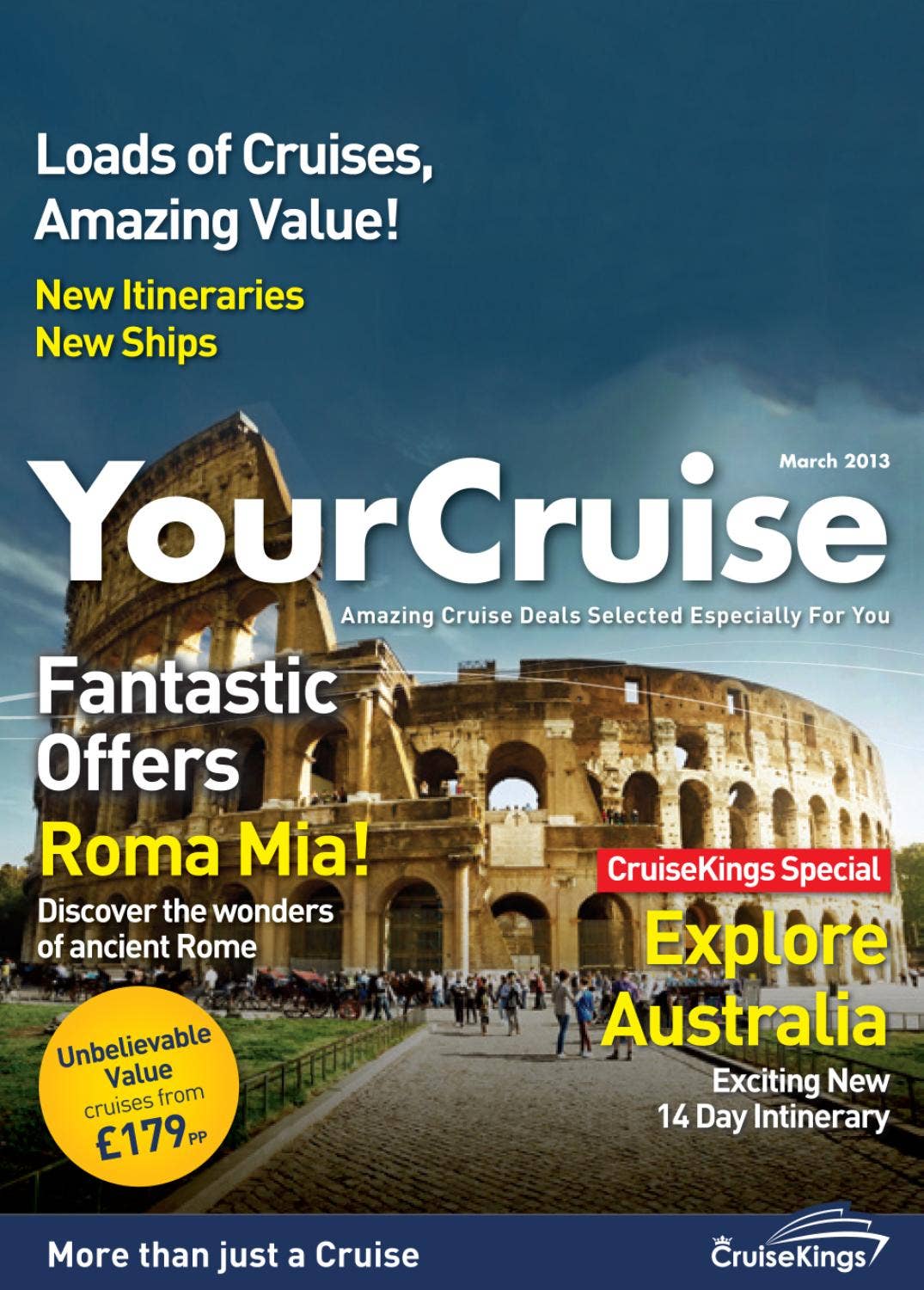 CruiseKings March Magazine by Stewart Travel Group - Issuu