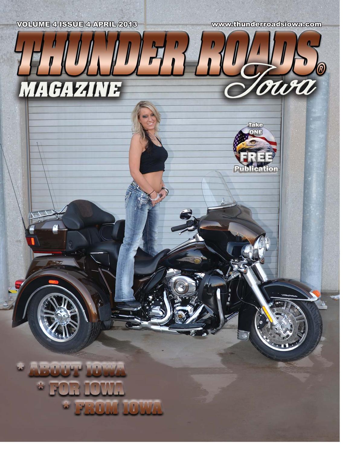 Thunder Roads Magazine Of Iowa April 2013 By Thunder Roads Magazine Of
