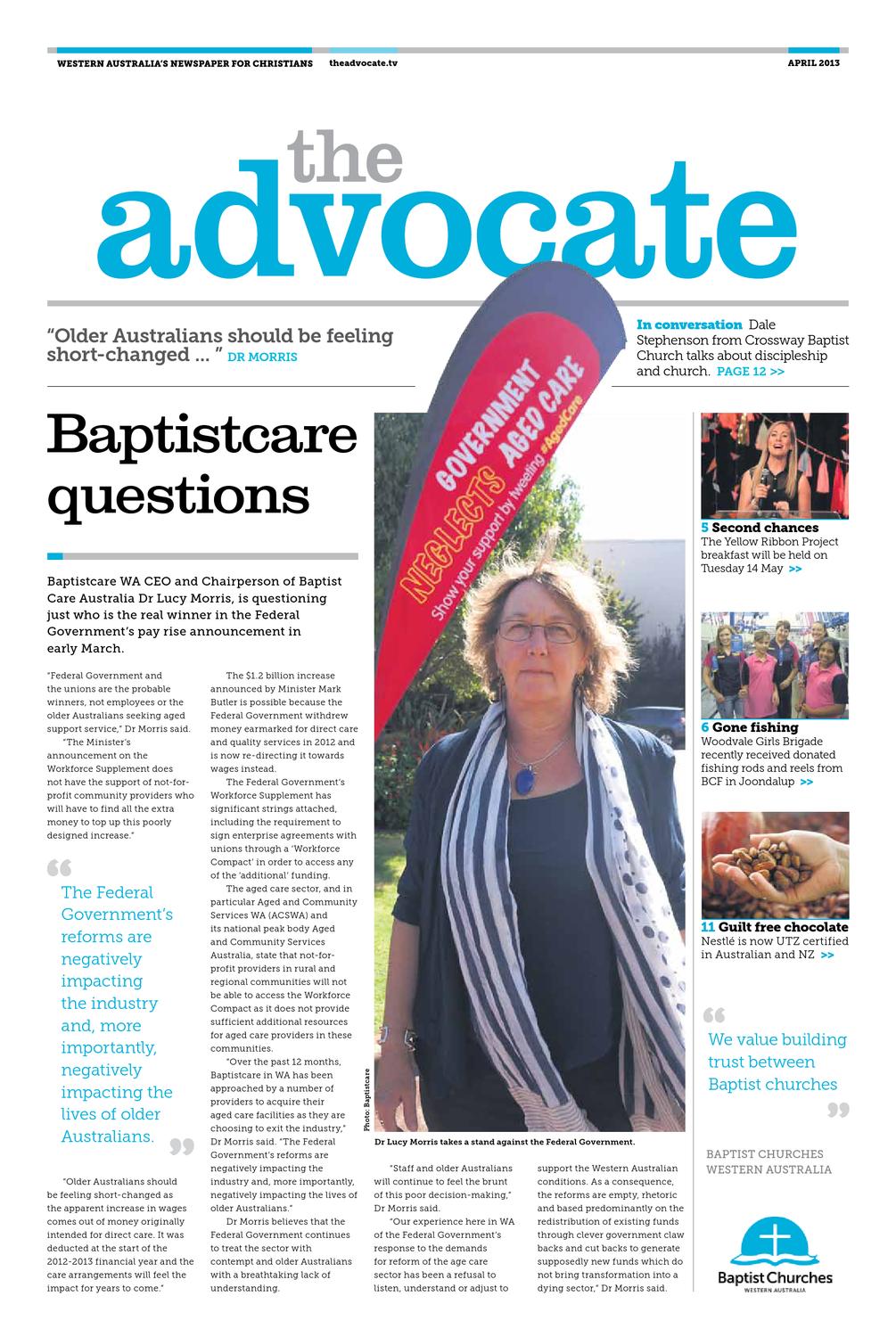 The Advocate April 2013 by imageseven - Issuu
