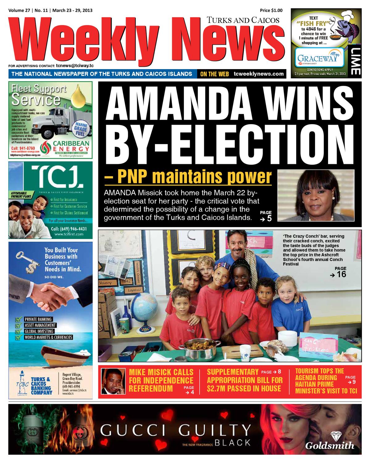 Turks and Caicos Weekly News by TC Weekly News - Issuu