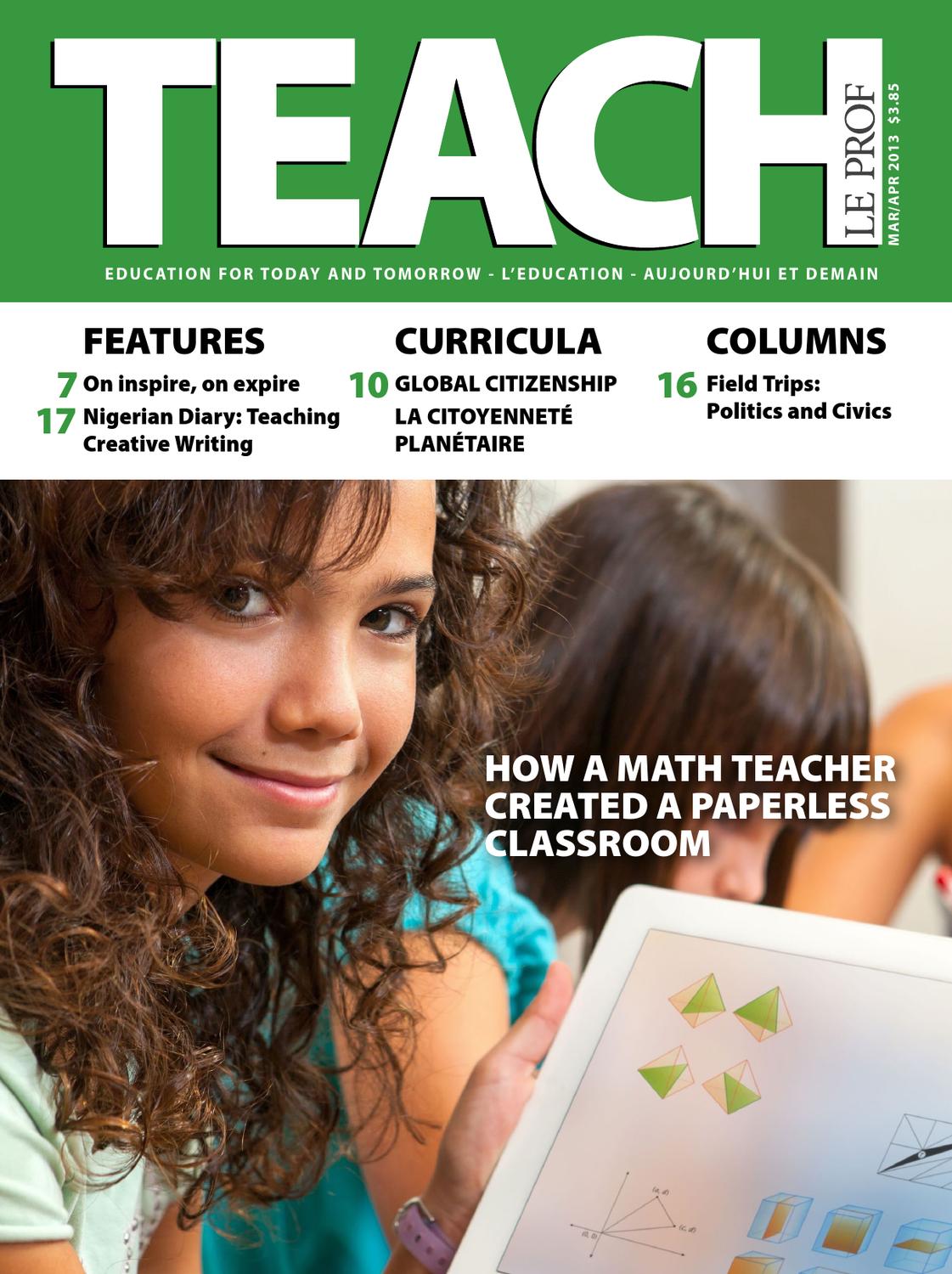 TEACH March/April 2013 by TEACH Magazine - Issuu