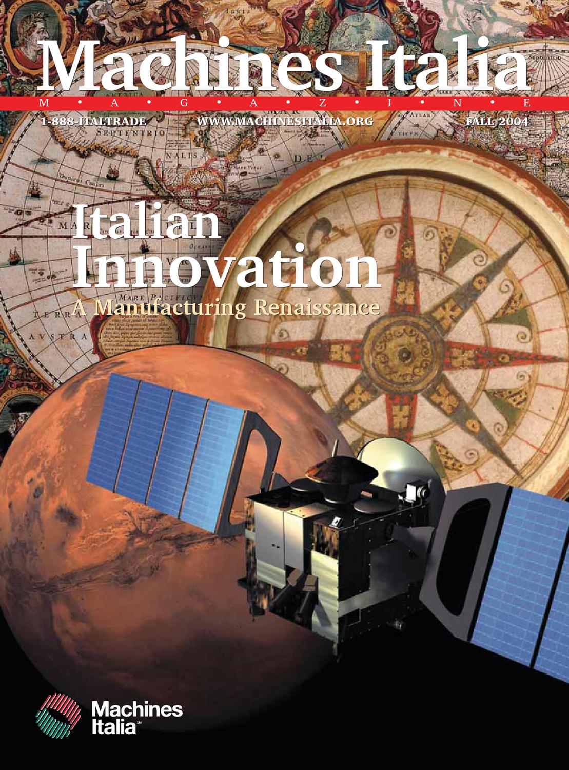 Italian Innovation: A Manufacturing Renaissance by Italian Trade Agency ...